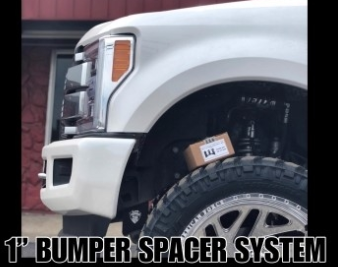 Wicked 1" Bumper Spacer Kit | 23+ F250/F350/F450 – AK Motorsports